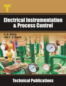 electrical instrumentation & process control: transducers, telemetry, recorders, display devices, controllers