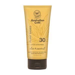 australian gold plant based spf 30 lotion, 6 ounces