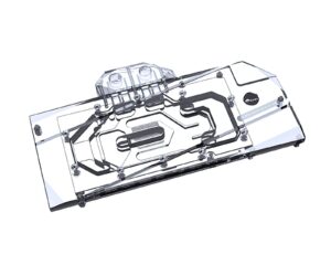 bykski full coverage gpu water block and backplate for msi rtx 3090 ventus (n-ms3090ves-x-v2)