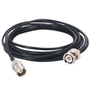 boobrie 50ohms bnc male to female cable 9.84ft bnc male to bnc female cable rg174 bnc coax extension cable male to female jumper cable for gps devices, wireless networking, rf testing, rc devices