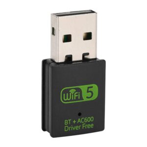 chiciris 【𝐄𝐚𝐬𝐭𝐞𝐫 𝐏𝐫𝐨𝐦𝐨𝐭𝐢𝐨𝐧】 rtl8821cu wifi network card, 2 in 1 wifi dongle, smartphones for windows7/8/8.1/10/xp