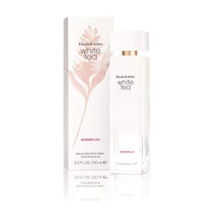 elizabeth arden white tea ginger lily eau de toilette spray, perfume for women, 3.3 oz.