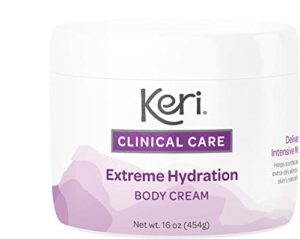 keri clinical care extreme hydration body cream, 16 oz