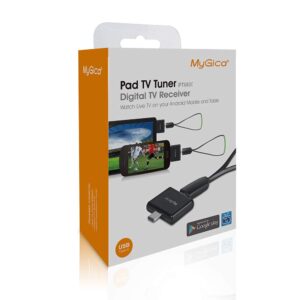 mygica usb tv tuner pt682c for watching atsc digital tv anywhere you go with type-c connector on android mobile or pad (usb type-c)