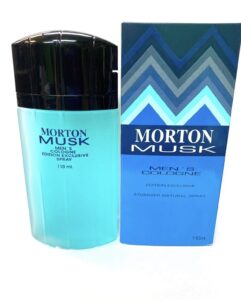 morton musk men's cologne special edition atomizer natural spray 110 ml