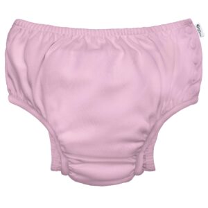 i play girls reusable absorbent baby swim diapers light pink 6 months