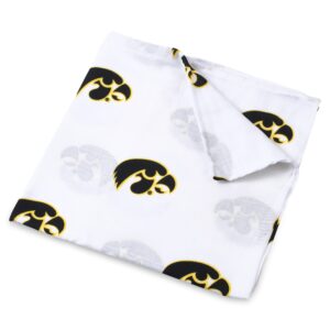 three little anchors the university of iowa muslin swaddle blanket 47x47in