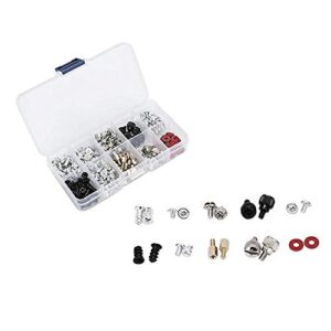 228pcs personal for computer desktop screws & standoffs set assortment kit for mother board m3 m3.5 m5 set screws with plastic box scrw-024945