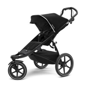 thule urban glide 2 child stroller - black/black frame - 10101949