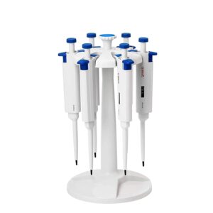 pipette holder four e's scientific laboratory pipette stand, four e's pipette stand holds up to 6 pipettors