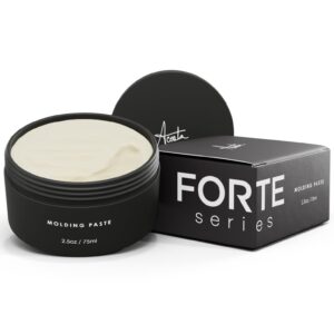 molding paste by forte series low shine hair paste for men lightweight hair texturizer adds volume and definition medium flexible (75 ml)