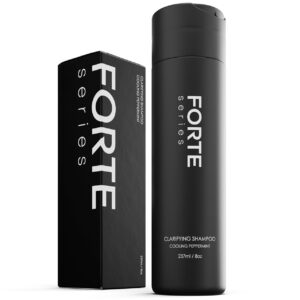 alex costa clarifying shampoo for men by forte series hydrating & clarifying shampoo for build up removal hair (8 oz)