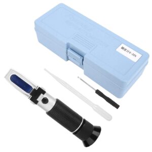 t osuny 0-20 percent refractometer for maple syrup and other sugary drink,refractometer sugar test meter with automatic temperature compensation function,easy to use