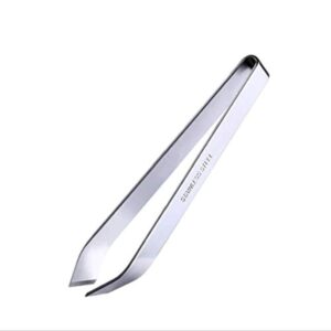 bevel epilator pig hair clip plucking tweezers duck feather clip chicken feather stainless steel