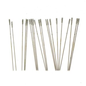 jingling 1mm diamond lapidary drill bits micro solid bit tipped jewelry tools for stone rock pack of 20pcs