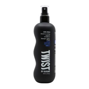 twist curl goals moisture-locking leave-in conditioner, 10.5 ounces