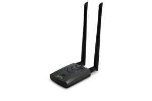 【new version type-c wifi usb】 alfa awus036ach long-range dual-band ac1200 wireless wi-fi adapter w/2x 5dbi external antennas – 2.4ghz 300mbps/5ghz 867mbps – 802.11ac & a, b, g, n