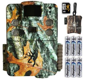 browning trail cameras strike force hd pro-x camera with 32 gb sd card,batteries,and spudz microfiber cloth screen cleaner