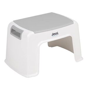 child step stool for boys & girls, toilet training step stool for kids - jool baby (grey)