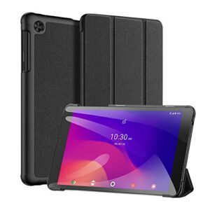 dux ducis pu leather shockproof kids stand cover case for metro by t-mobile alcatel joy tab 2 8.0 inch tablet 2020(model 9032z)