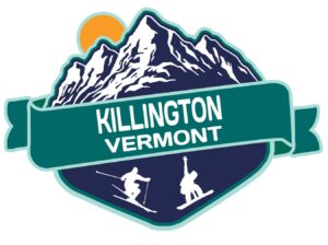 killington vermont ski adventures souvenir 2 inch vinyl decal sticker mountain design