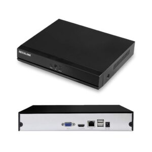 seculink 16-channel 4k nvr (1080p/3mp/4mp/5mp/8mp) ultra hd network video recorder cloud p2p remote access motion alert (no built-in wifi)