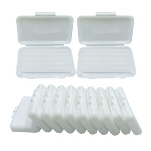 orthodontic wax for braces, hrasy 10 pack dental wax brace wearer wax for relieving irritation and pain, white flavorless