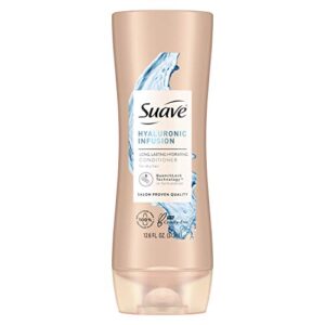 suave hydrating conditioner conditioner for dry hair hyaluronic acid long lasting hydration 12.6 oz