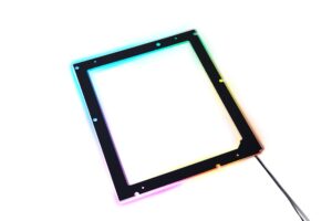 formulamod atx motherboard rgb backplate light-emitting back-plane 5v 3 pin argb desktop decor lamp strip back light pad