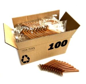 100 twin blade disposable razors made of 35% wheat straw fiber in bulk - professional or home use