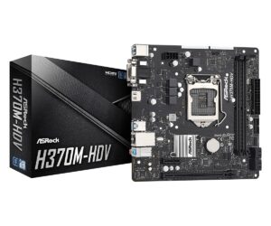 asrock h370m-hdv lga1151/ intel h370/ ddr4/ sata3&usb3.2/ micro atx motherboard