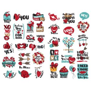 seasonstorm couple love words decoration album planner stickers scrapbooking diary sticky paper flakes (pk665)