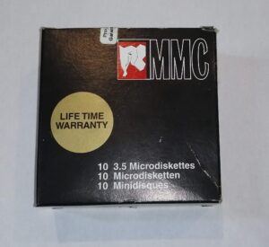 mmc 3.5" floppy diskettes hd made in usa (discounted by manufacturer)