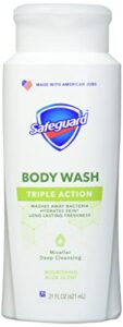 safeguard body wash nourishing aloe scent, 21 oz/621ml, 5.476 lb