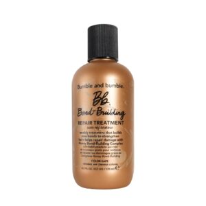 bumble and bumble. bond-building hair repair treatment | for damaged hair + smoothing | color safe | curly, wavy, straight, 4.2 fl oz