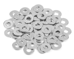 1/4" stainless flat washer, 5/8" outside diameter, 18-8(304) stainless steel washers flat (100 pack)