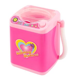 framendino, pink makeup brush sponge washing machine automatic drying puff