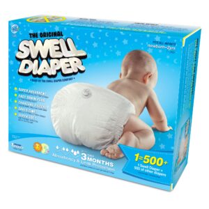 laughing smith® swell baby diaper – prank gift box – gag gift boxes for first time parents presents & funny hilarious joke gift box to wrap your real present