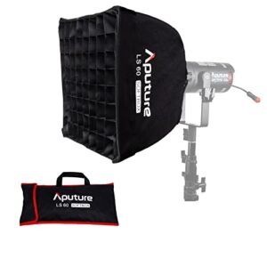 aputure ls 60 softbox for aputure ls 60d and aputure ls 60x led video light,45° light control grid