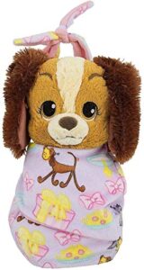 disney parks exclusive - plush pillow - baby in blanket pouch lady 10 inch