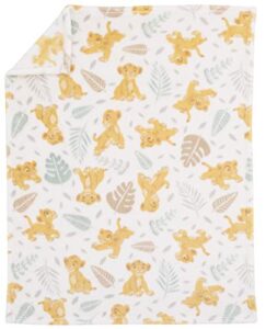 disney lion king french fiber baby blanket