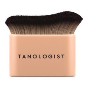 tanologist blending brush for self tan - vegan body brush for flawless self tanner application, 1 count