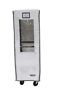 shopcraft heavy duty bakery single rack covers, commercial standard rack cover with zipper or velro closure (zipper)