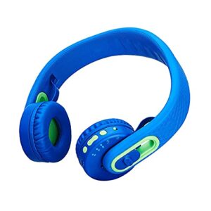 ticktalk twists kids wireless bluetooth headphones (blue)