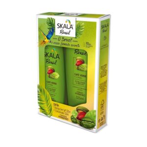 skala expert cafe verde e ucuuba shampoo & conditioner - infused with pure 100% natural ingredients vegan formula | experience healthier, fuller & thicker looking hair - imported from brazil