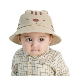 baby sun hat adjustable,infant toddler summer outdoors beach hat upf50+,sun protection bucket hat