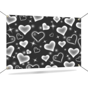 mocsicka black heart 2000s backdrop for photoshoot old school photography background 2000s heart valentine's day 90s banner photo booth studio