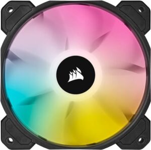 corsair icue sp120 rgb elite performance 120mm pwm single fan