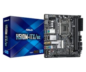 asrock h510m-itx/ac lga1200/ intel h510/ ddr4/ sata3&usb3.2/ m.2/ wifi&bluetooth/mini-itx motherboard