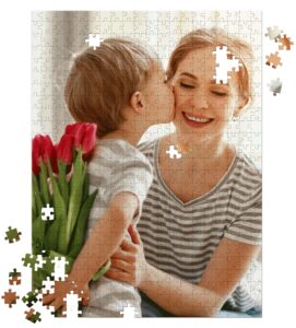 personalized photo puzzle, vertical - 500 pieces, corporate employee